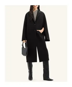 COURREGES Single-breasted Long Coat