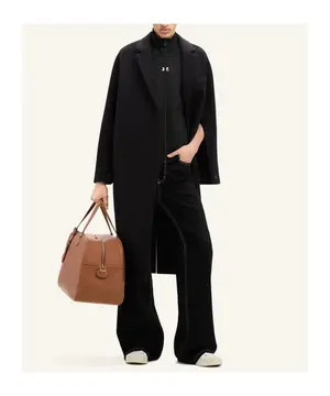 COURREGES Single-breasted Long Coat