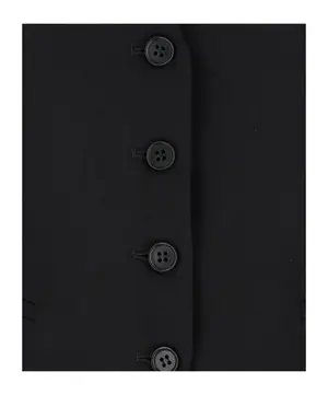 P.a.r.o.s.h Single-breasted Waistcoat - Black