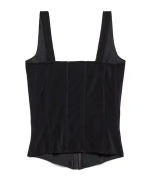 Balenciaga Stretch Corset Top