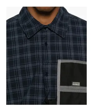 Martine Rose Checked Long-sleeved Shirt