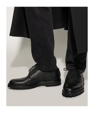 Dolce & Gabbana Round Toe Lace-up Derby Shoes
