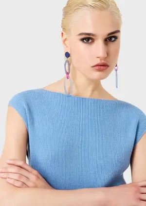 Emporio Armani Cashmere Sleeveless Sweater