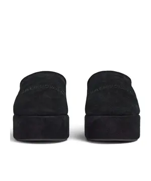 Balenciaga Alaska Soft Platform Mules - Black