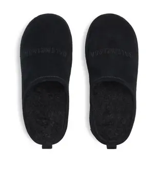Balenciaga Alaska Soft Platform Mules - Black