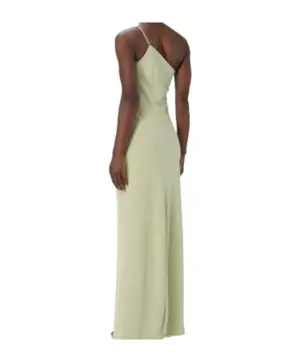 Staud Elodie One-shoulder Maxi Dress - Nude
