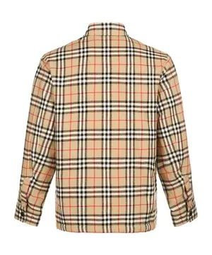 Burberry Checked Shirt Jacket