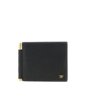 TOM FORD Logo Card Holder - Black