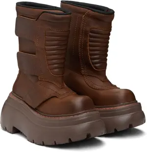 R13 Chunky Racing Ankle Boots