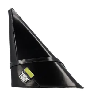 MSGM Triangle-shape Clutch Bag