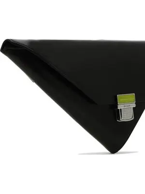 MSGM Triangle-shape Clutch Bag