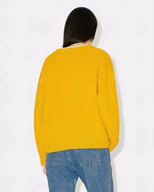 Kenzo Logo Intarsia Crewneck Jumper
