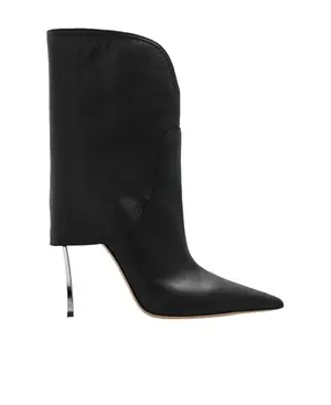 Casadei Pointed Toe High Heel Ankle Boots