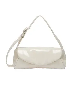 JIL SANDER Cannolo Foldover Large Shoulder Bag