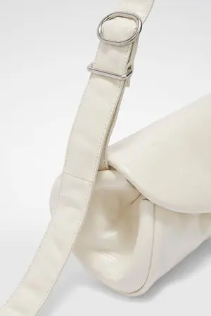 JIL SANDER Cannolo Foldover Large Shoulder Bag