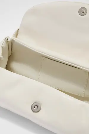 JIL SANDER Cannolo Foldover Large Shoulder Bag