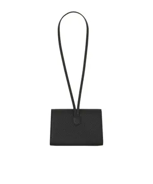 FERRAGAMO Card Holder Charm - Black