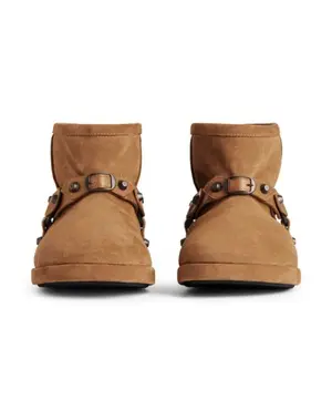 Balenciaga Alaska Ankle Boots - Camel