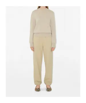 Burberry Checked Patch Track Pants