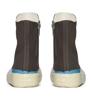 Rick Owens Concordians High Top Sneakers - Black