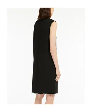 Sportmax Embellished Round Neck Sleeveless Dress