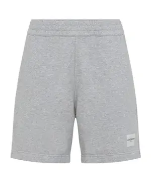 Givenchy Paris Logo Patch Elastic Waist Shorts - Gray