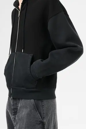 Our Legacy Zip-up Hooded Sweater With Drawstring