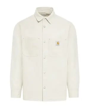 Carhartt Work In Progress Walter Canvas Overshirt - White