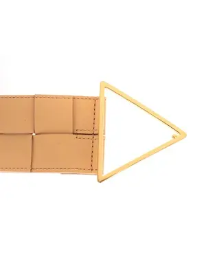 Bottega Veneta Maxi Intrecciato Leather Belt