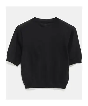 Alaïa Cropped Ribbed Knit Top
