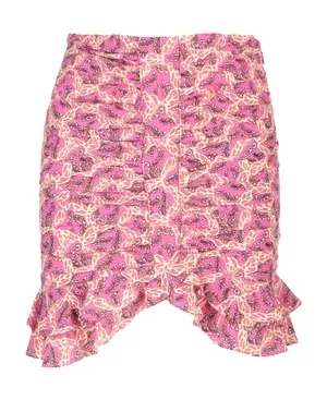 Isabel Marant Étoile Milendi High-waisted Mini Skirt - Pink