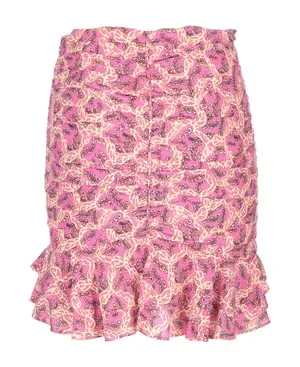 Isabel Marant Étoile Milendi High-waisted Mini Skirt - Pink