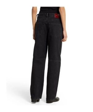 Gucci Petite Fit Balloon Denim Pants - Black