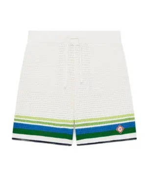 Casablanca Ribbed Shorts For Men