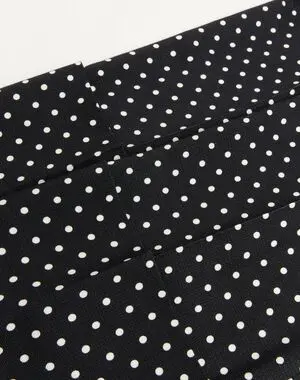 Valentino Garavani Polka Dot Wide Leg Trousers
