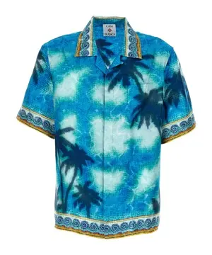 Casablanca Allover Print Short-sleeved Shirt