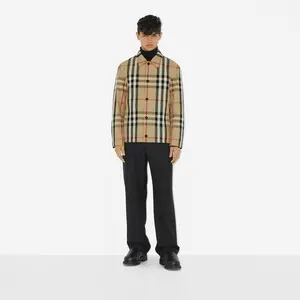 Burberry Checked Shirt Jacket