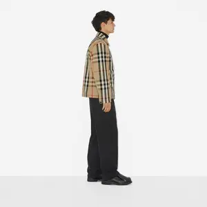 Burberry Checked Shirt Jacket