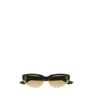 Alexander McQueen Cat Eye Frame Sunglasses - Black