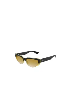 Alexander McQueen Cat Eye Frame Sunglasses - Black