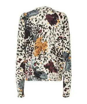 Fendi Falena Motif Crewneck Jumper