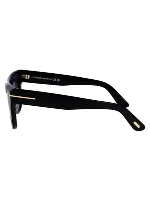 TOM FORD Square Frame Sunglasses - Black