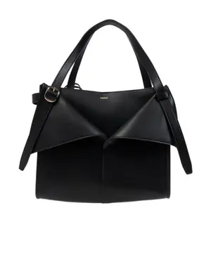 Coperni Medium Cabas Satchel Bag - Black