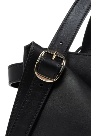 Coperni Medium Cabas Satchel Bag - Black