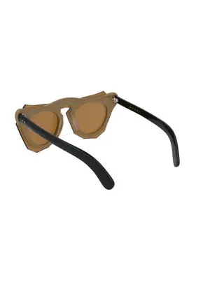 Marni Geometric Frame Sunglasses