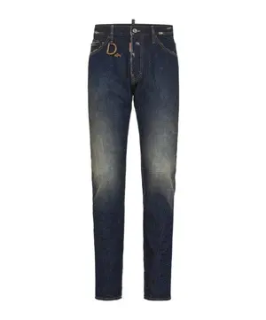 Dsquared2 Dark Wash Cool Guy Distressed Jeans - Blue