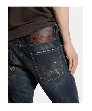 Dsquared2 Dark Wash Cool Guy Distressed Jeans