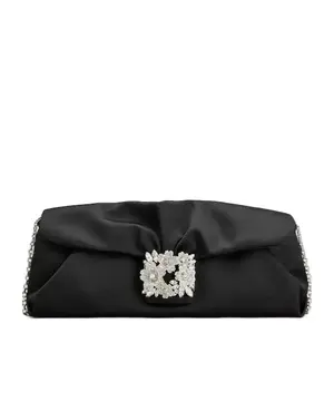 ROGER VIVIER Efflorescence Embellished Clutch Bag