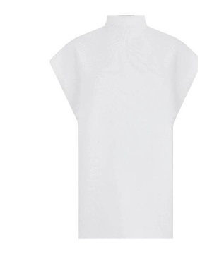 Alaïa High Neck Knit Tunic With Back Cutout