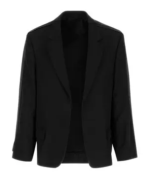 Balenciaga Tailored Jacket With Lapel Collar And Flap Pockets